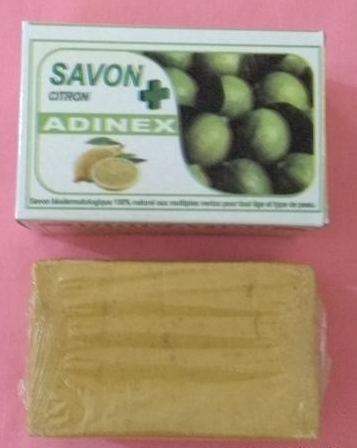 Savon citron ADINEX au beurre de karité huile essentielles de citron ...