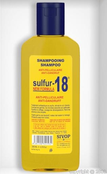 Shampooing qnti-pelliculaire SULFUR-18 – MYBEST