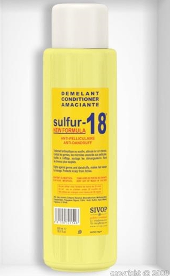 Soin démêlant anti-pelliculaire SULFUR-18 – MYBEST