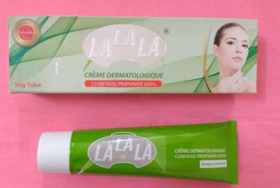 Tube crème dermatologique LALALA – MYBEST