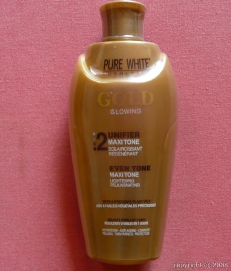 Lait Corporel PURE WHITE N° 2 UNIFIER MAXI TONE – MYBEST