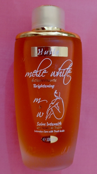Huile MELIE WHITE éclaircissant soins intensifs aux acides de fruits ...