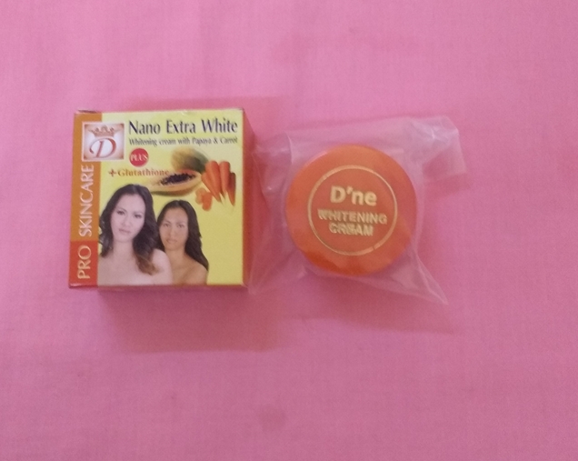 Crème de visage NANO EXTRA WHITE à la papaye&carotte+glutathione – MYBEST