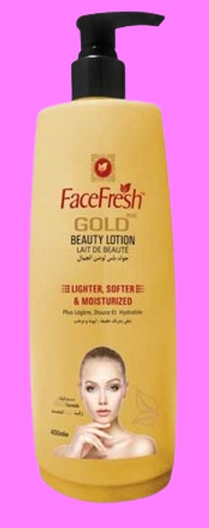 Lait de beauté adoucissant hydratant FACE FRESH GOLD PLUS – MYBEST