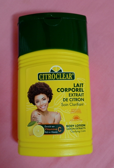 Lait corporel CITROCLEAR soin clarifiant aux extraits de citron et ...