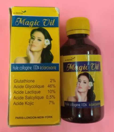 Huile concentré extra éclaircisant MAGIC OIL 100% collagen – MYBEST