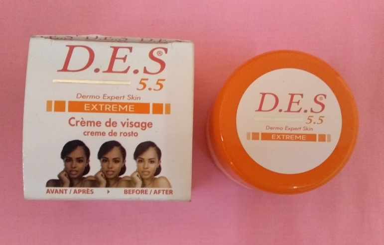 Crème de visage extreme éclaircissant D.E.S55. dermo expert skin – MYBEST