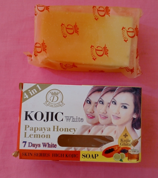 Savon blanchissant KOJIC WHITE à la papaye miel et citron – MYBEST