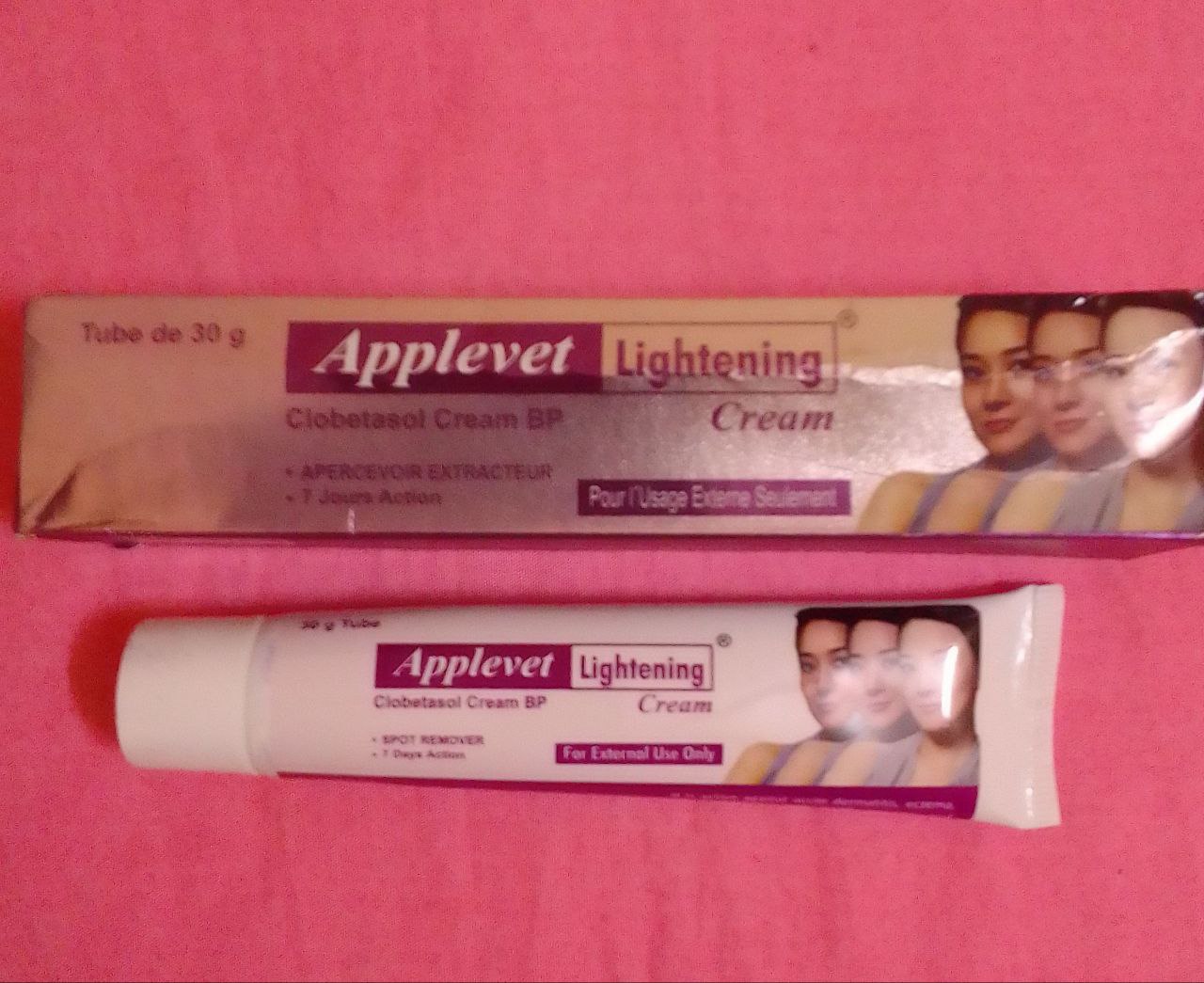 Crème éclaircissante applevet – MYBEST