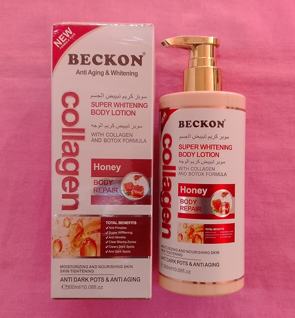 Lotion pour le corps super blanchissant au miel BECKON avec formule ...